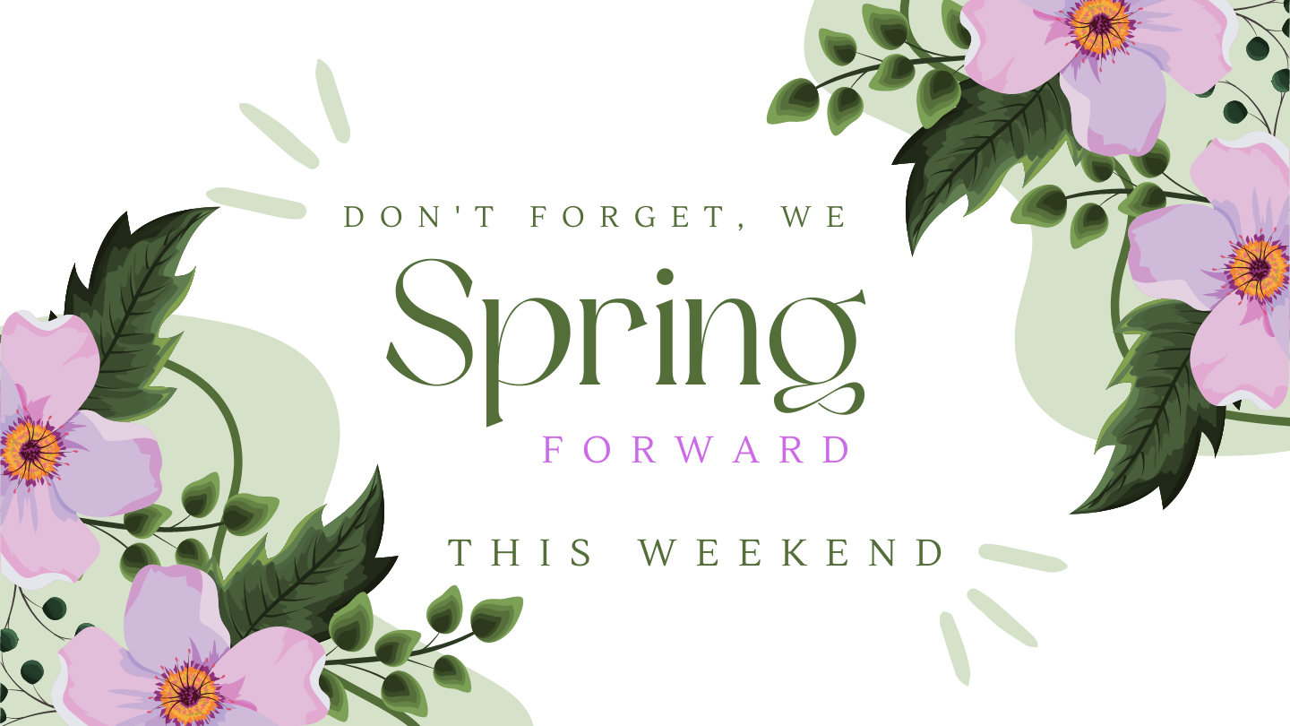 Daylight Saving Time begins this weekend! - Islamic Association of Raleigh