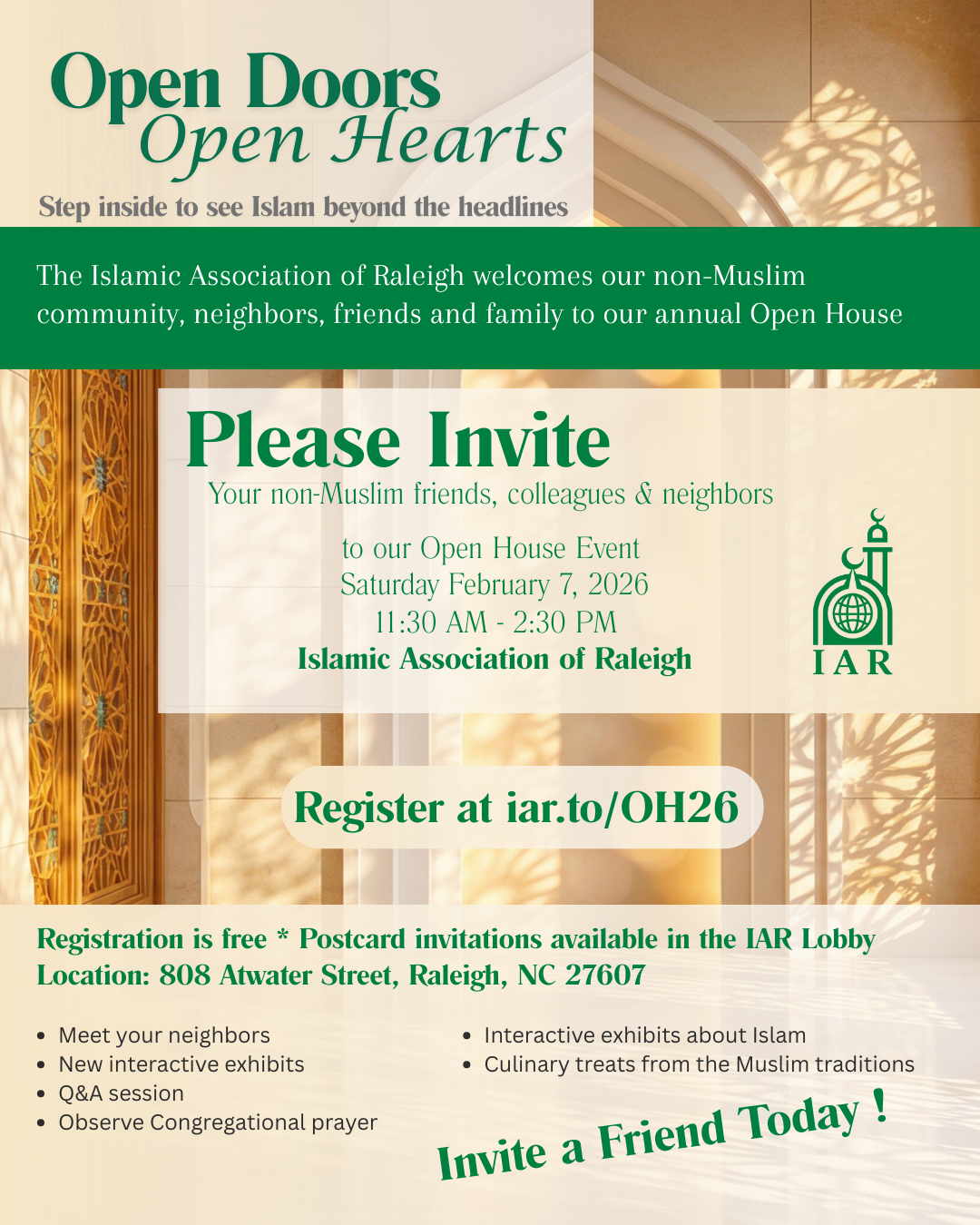 Home - Islamic Association of Raleigh
